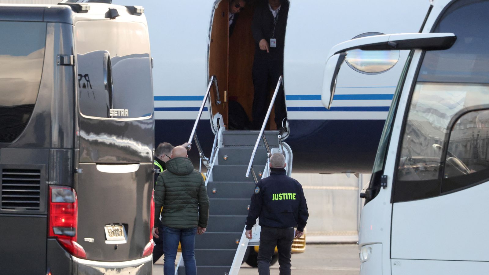 Rodrigo Duterte arrives in the Netherlands to face crimes against ...