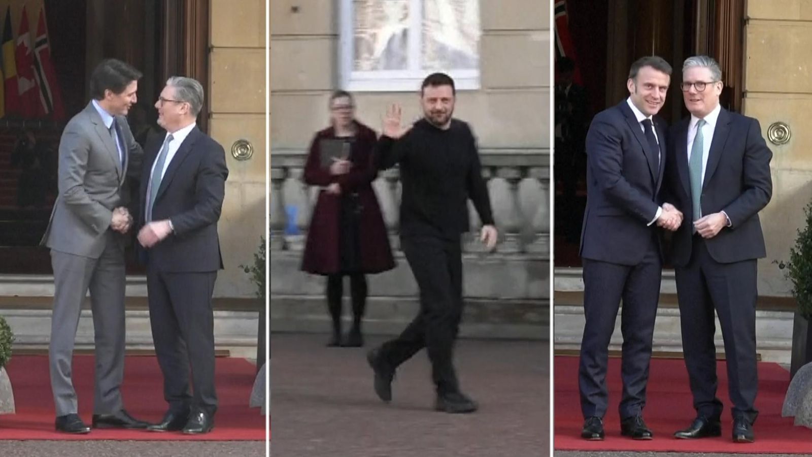 Leaders arriving at Ukraine war summit in London - as PM hopes to get ...