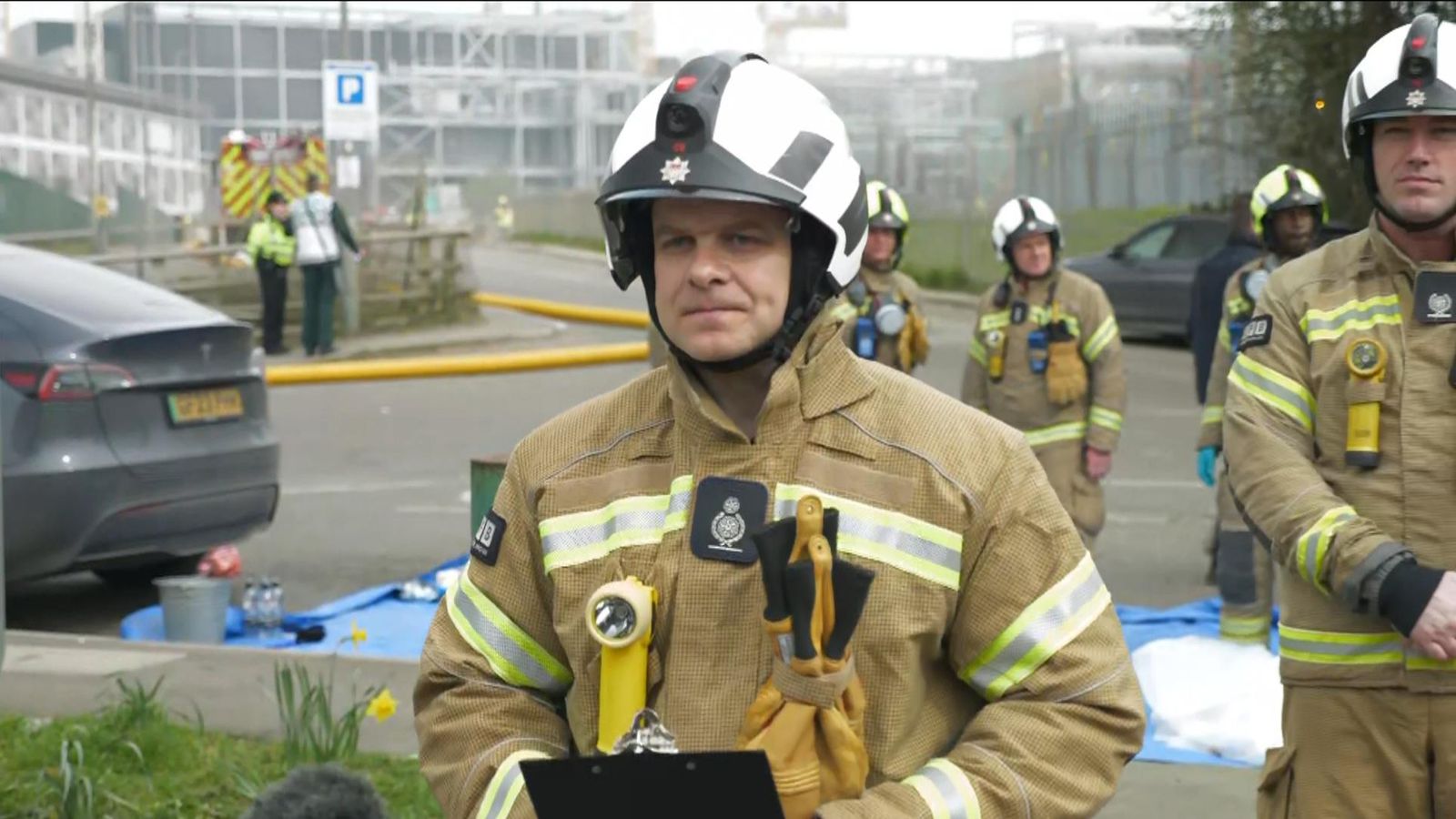 Heathrow fire left 67,000 homes without power | News UK Video News ...