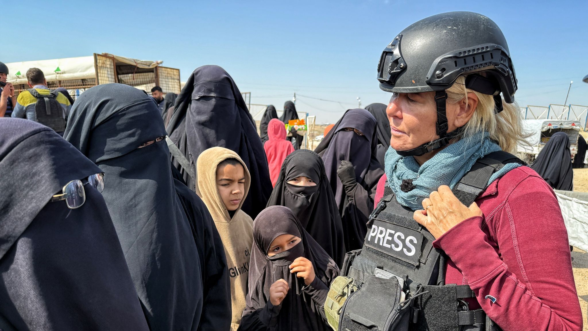 Yazidi women still enslaved in ISIS detention camps, Sky News ...