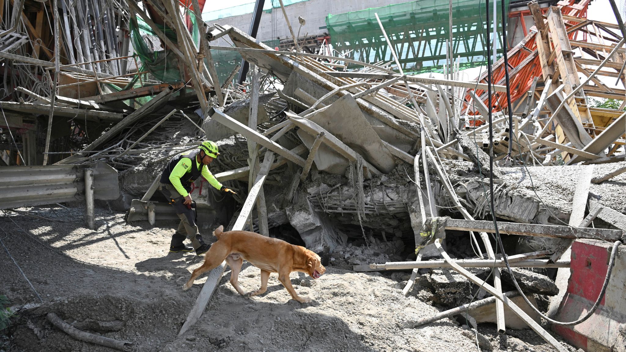 At least five dead after road collapses during construction in Thailand ...