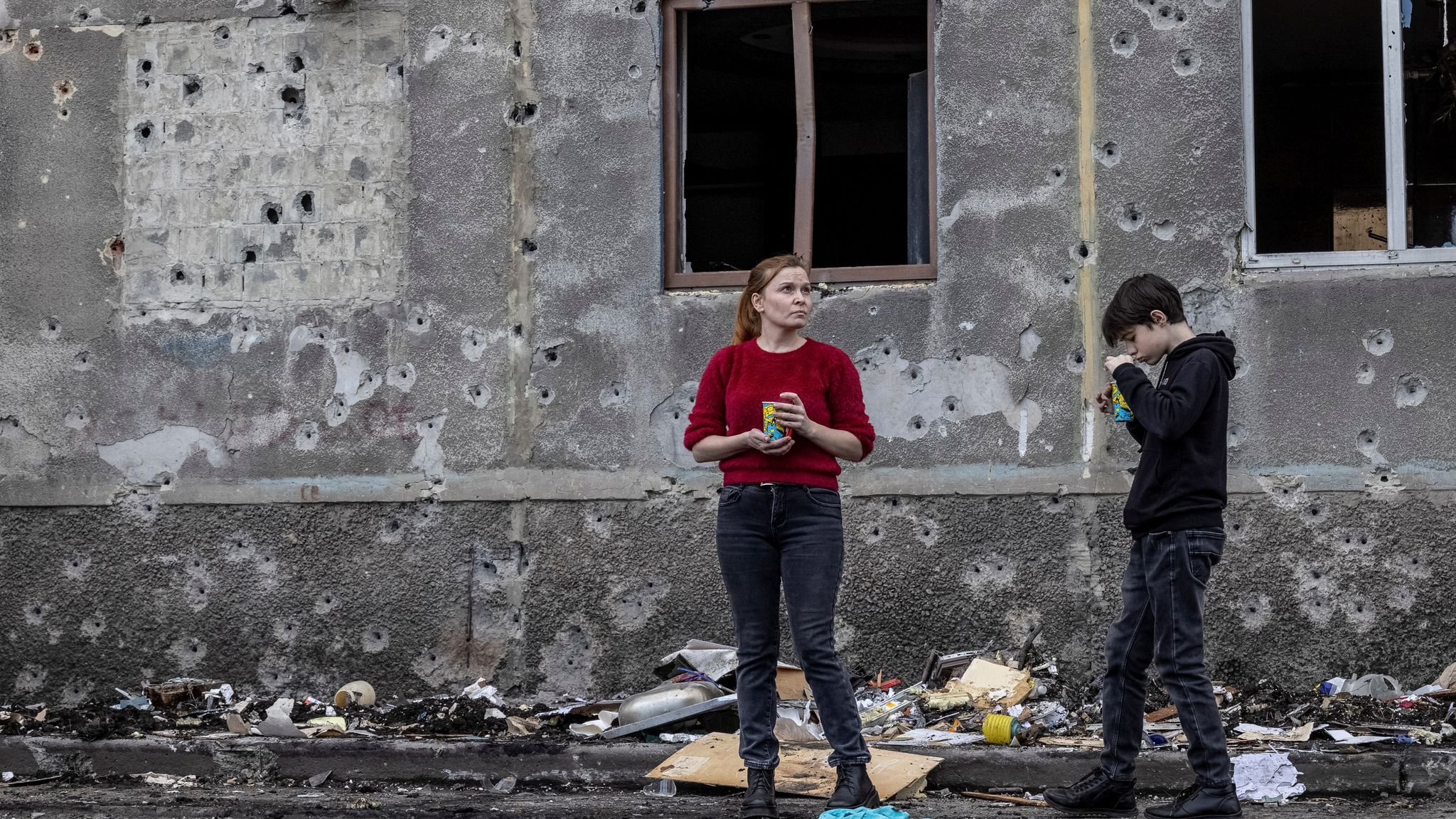 Zelenskyy condemns 'vile and inhumane' Russian attacks after one of ...