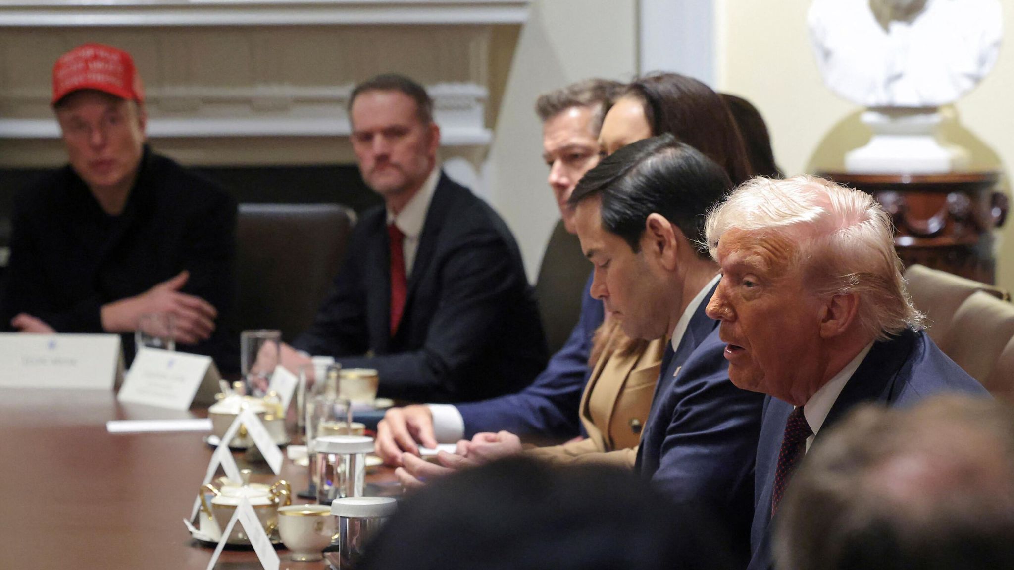 DOGE staff getting daily death threats, says Elon Musk | US News | Sky News