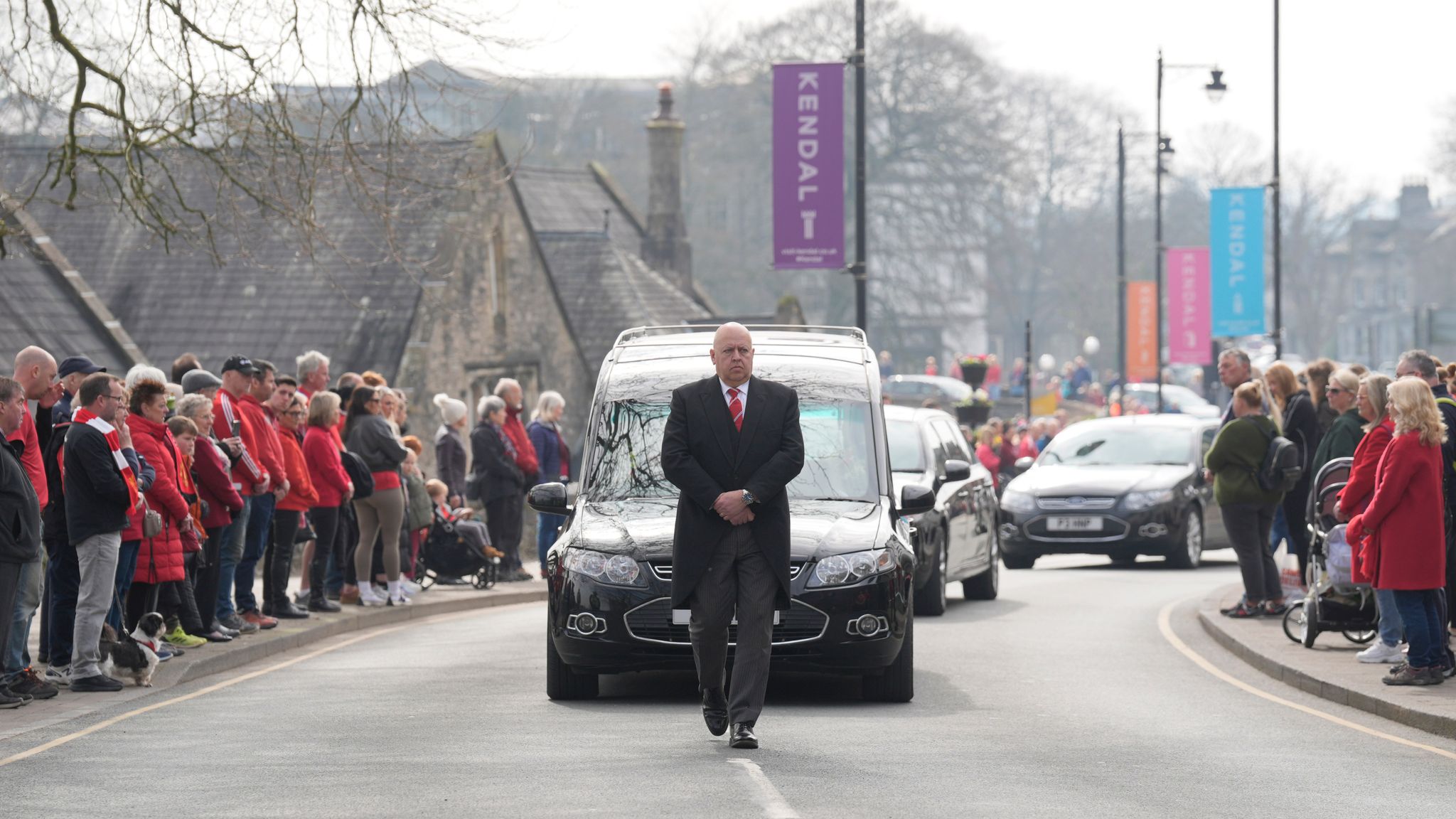 Poppy Atkinson: Funeral held for schoolgirl Manchester United fan who died after being struck by ...