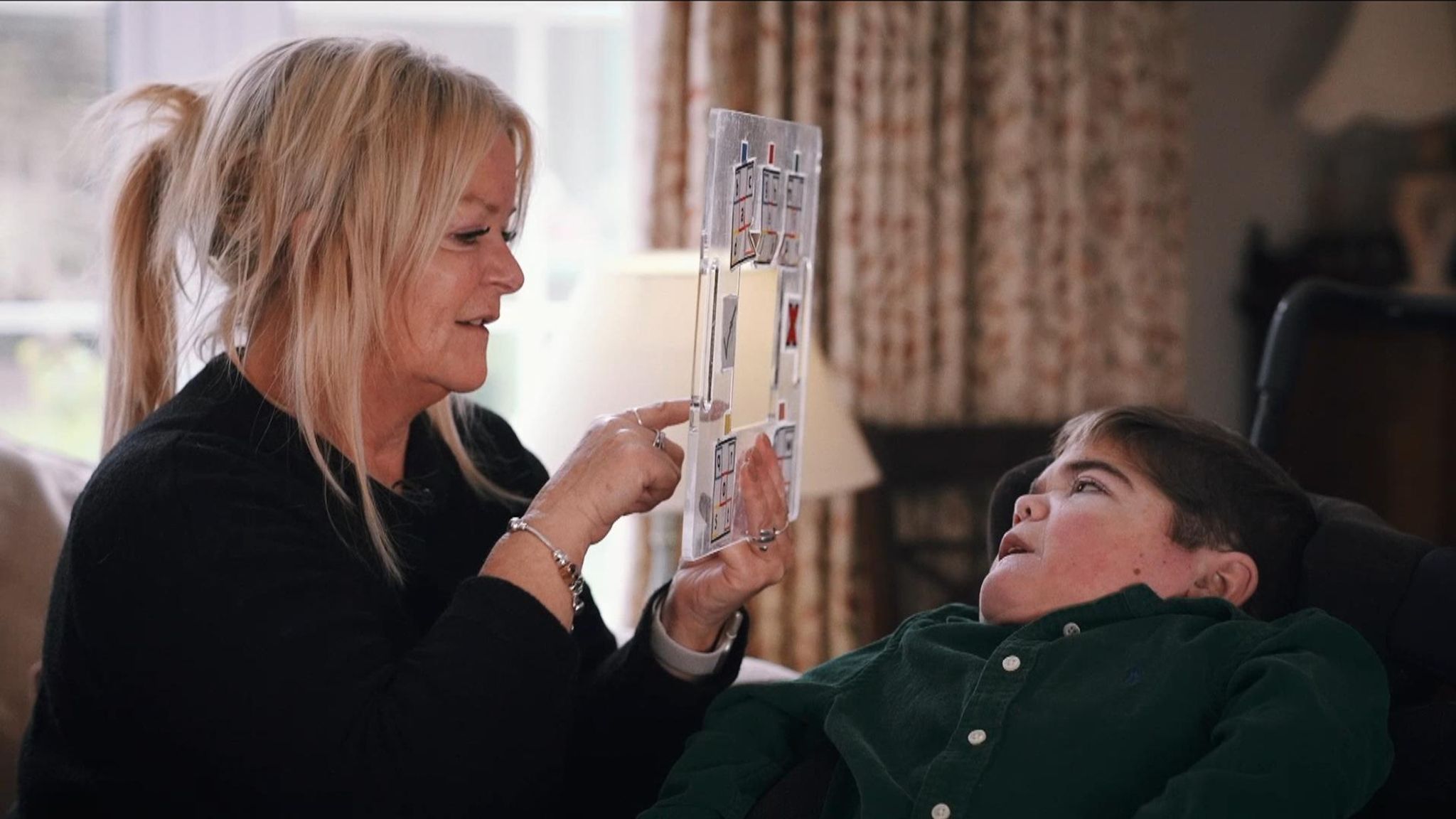 Non-verbal teenager who wrote a book with his eyes says he's 'voice of ...