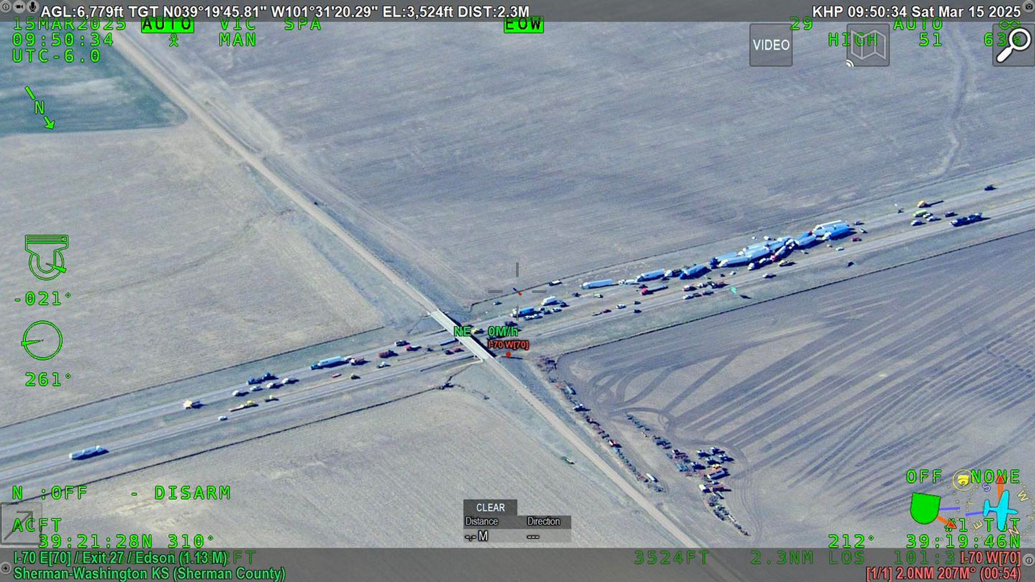 Kansas: At least eight killed after 70-vehicle pile-up in dust storm ...