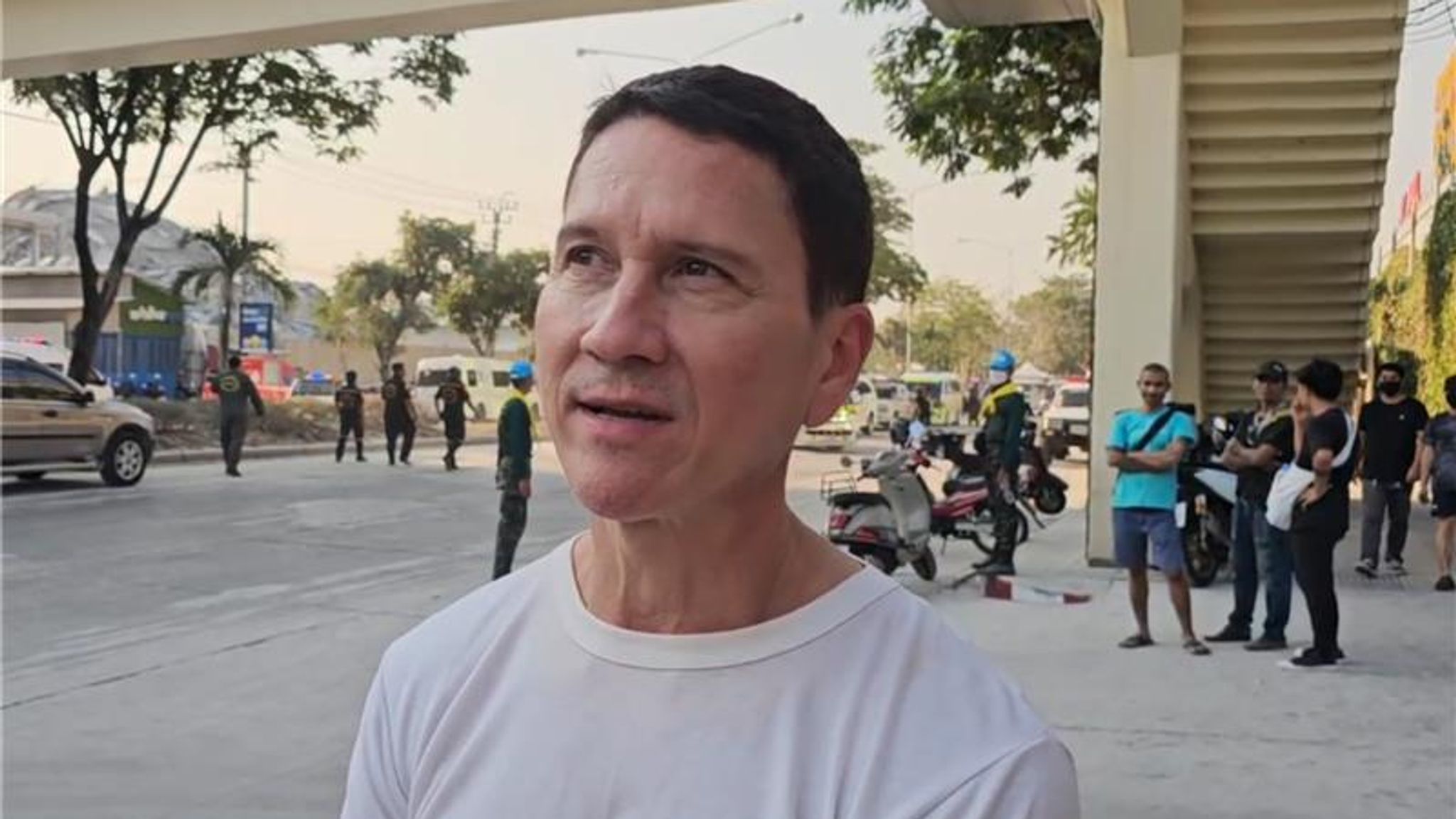 Eyewitnesses describe earthquake hitting Myanmar and Bangkok | World News | Sky News