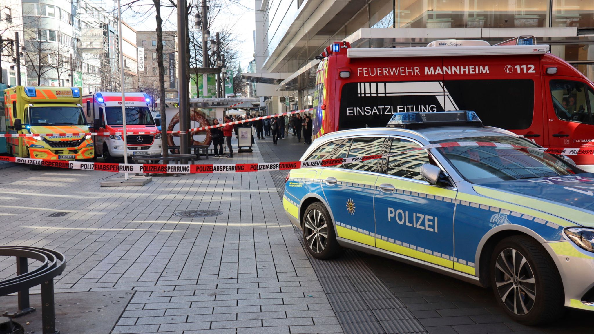 Two dead, 11 injured, as driver rams car into crowds then shoots himself in German city of ...