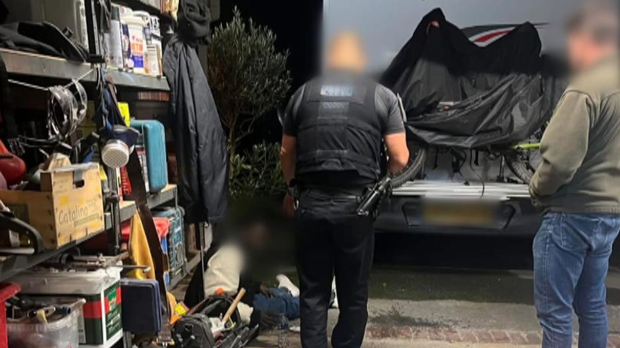 Couple fighting £1,500 fine after migrant hid on motorhome and ended up ...