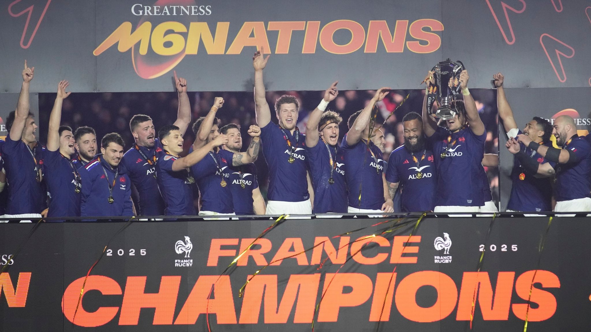 France win Six Nations with victory over Scotland in Paris | UK News | Sky News