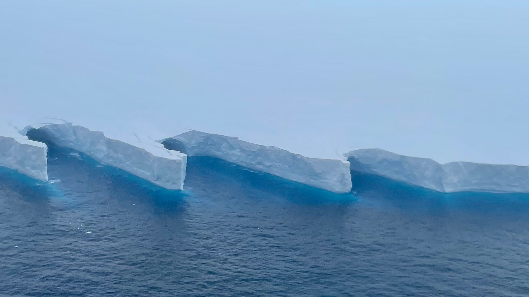 What we learnt flying over the world's largest iceberg A23a - and why ...
