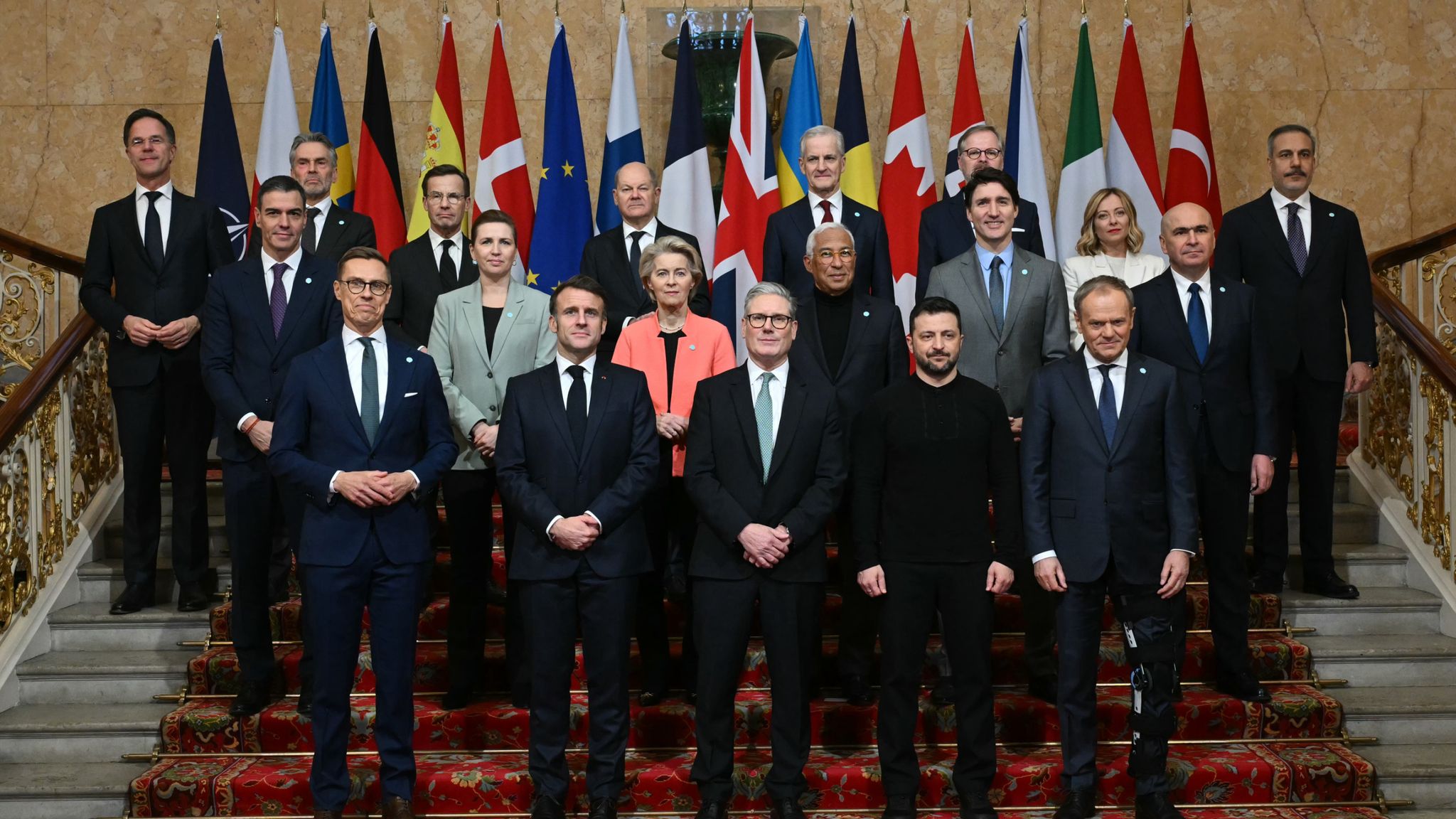 Symbolism and substance as European leaders take small steps towards peace in Ukraine | Politics ...