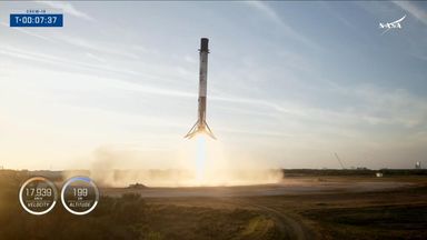 Rocket with replacement crew for NASA astronauts stranded for nine months finally launches ...