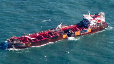 Plan for US oil tanker involved in North Sea collision announced | UK ...