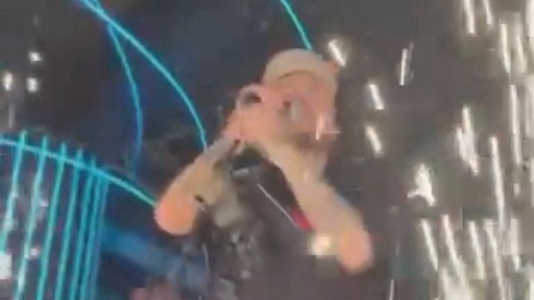 North Macedonia night club fire: Video shows fireworks being set off in ...