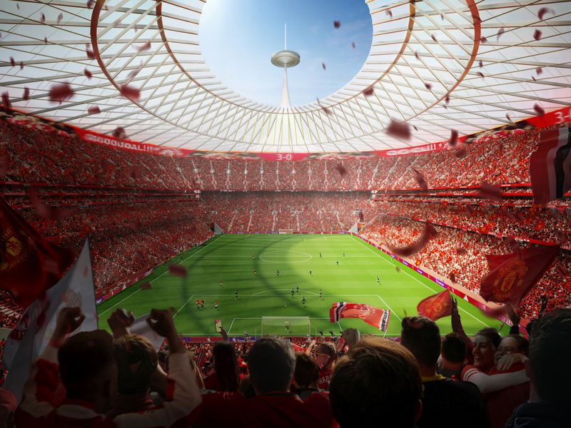 Manchester Soccer Stadium Manchester United Release New Plans For