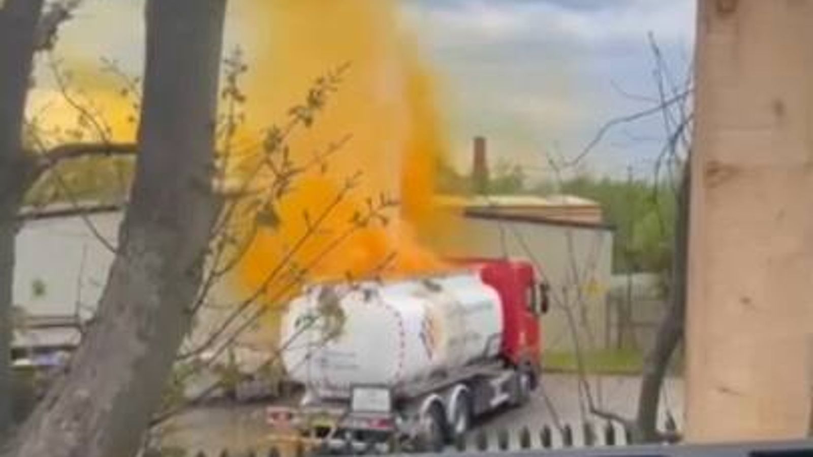 Acid spurts from truck after chemical spill in Manchester | UK News ...