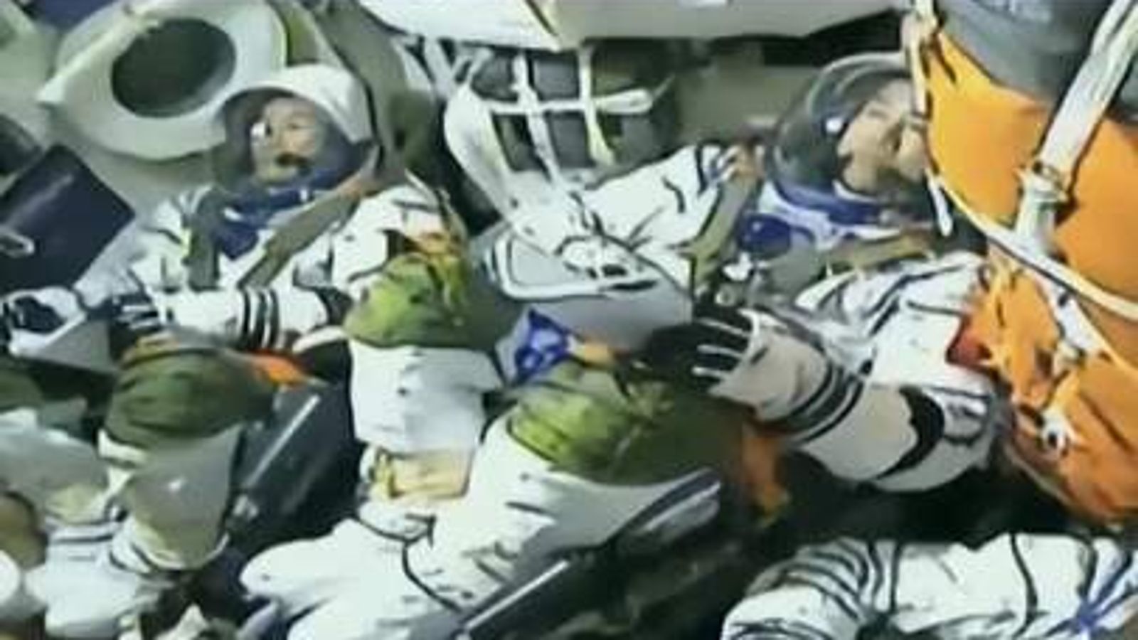 China launch caused 'reverberations' as three astronauts started their journey to the Tiangong ...