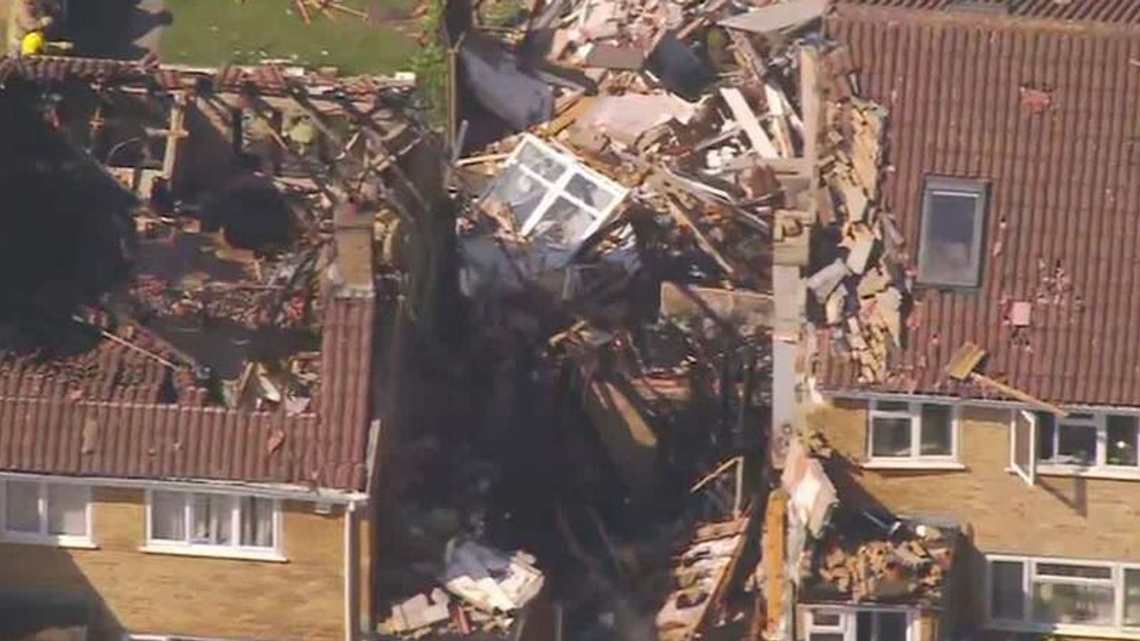 Sky News helicopter reveals extent of Bristol gas explosion damage ...