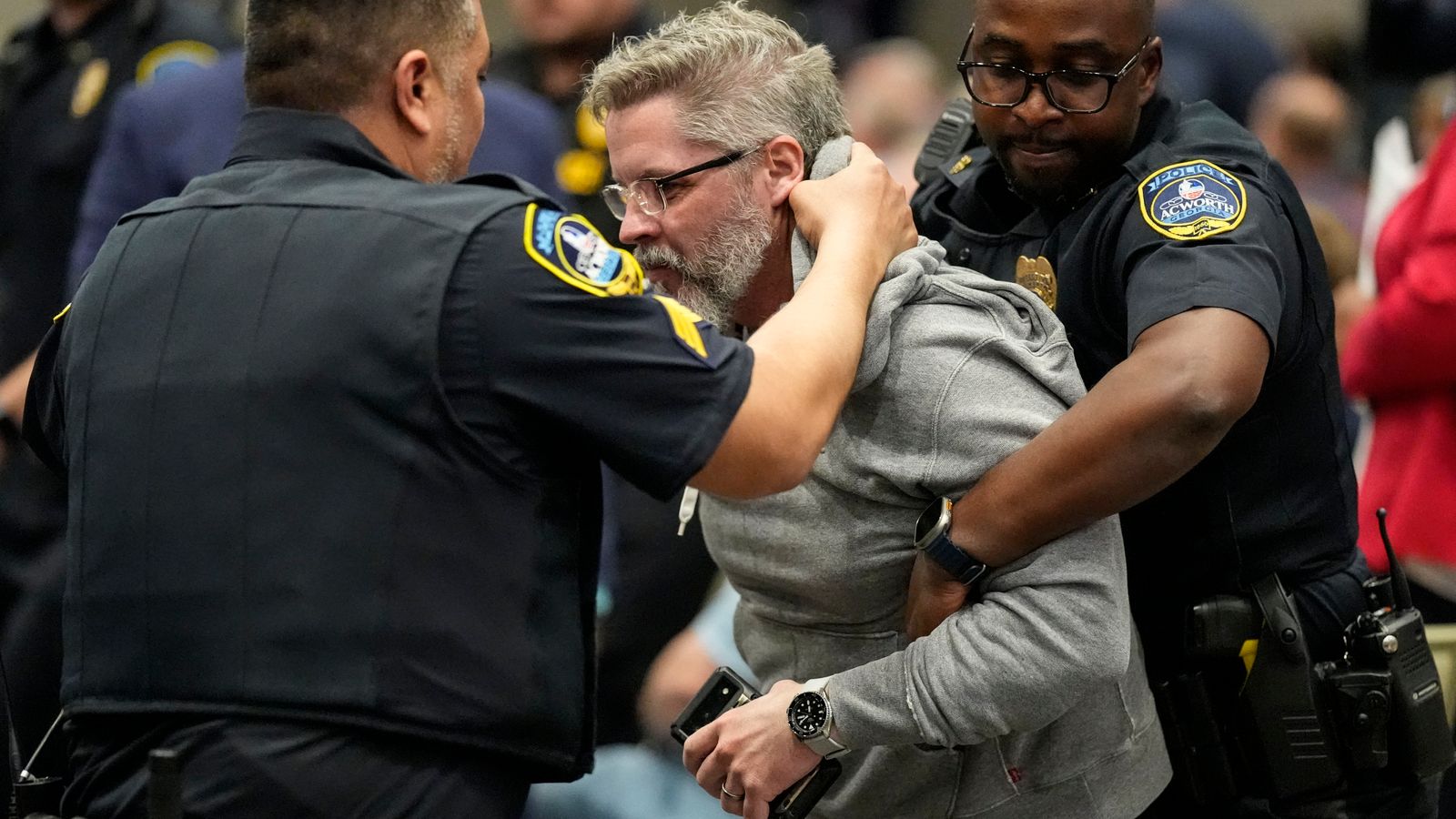 Protesters tasered as Donald Trump MAGA ally Marjorie Taylor Greene's ...