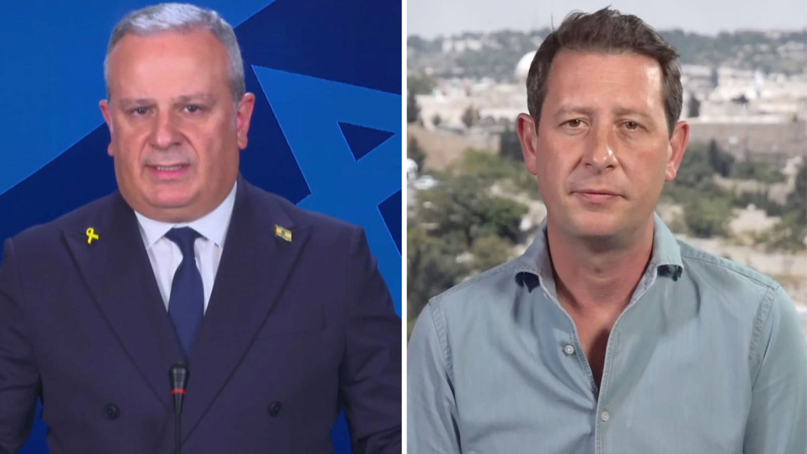 Sky’s Alistair Bunkall challenges Israeli spokesperson over Gaza medic ...