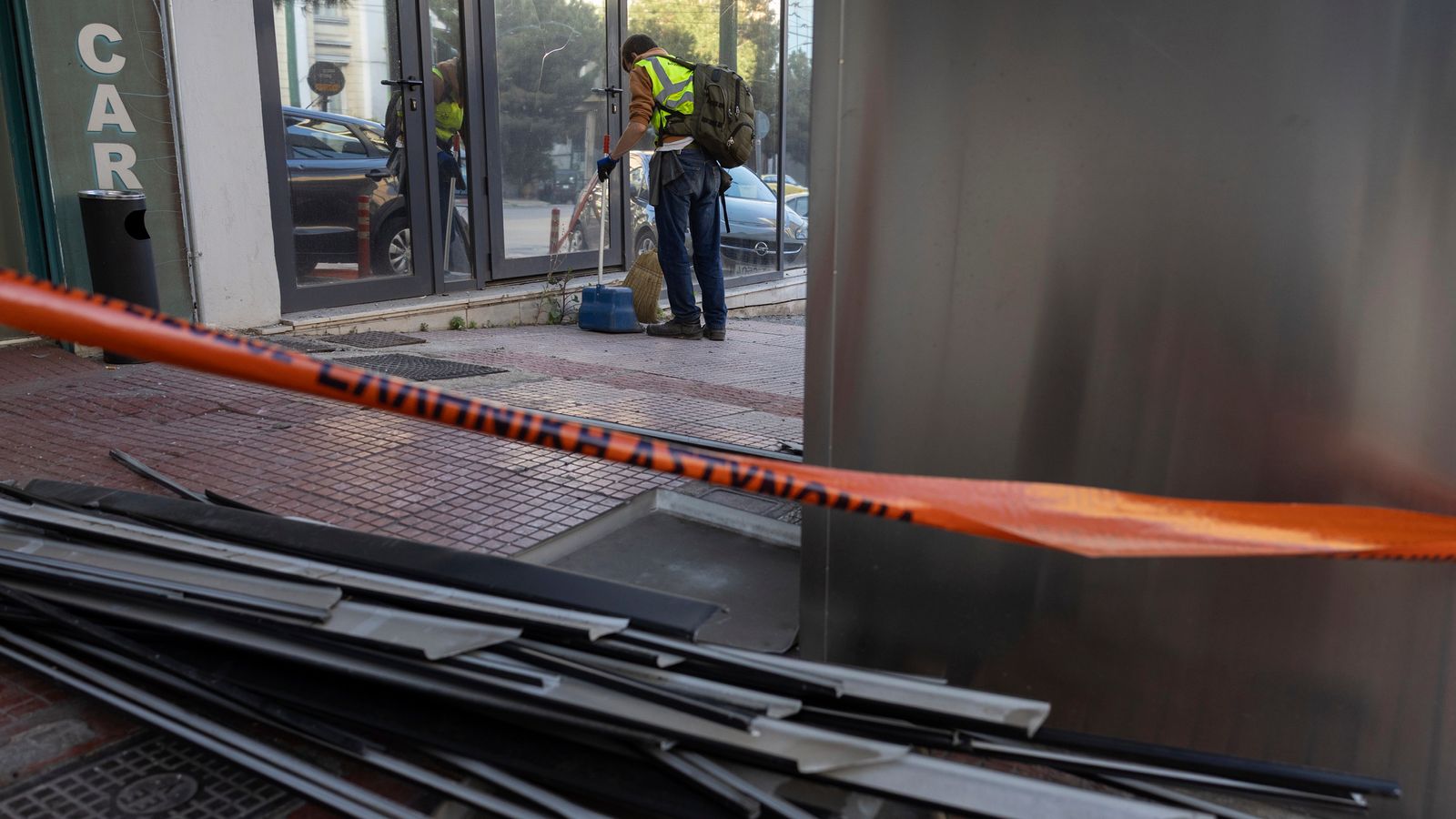 Athens: Bomb explodes outside Hellenic Train's offices amid anger over ...