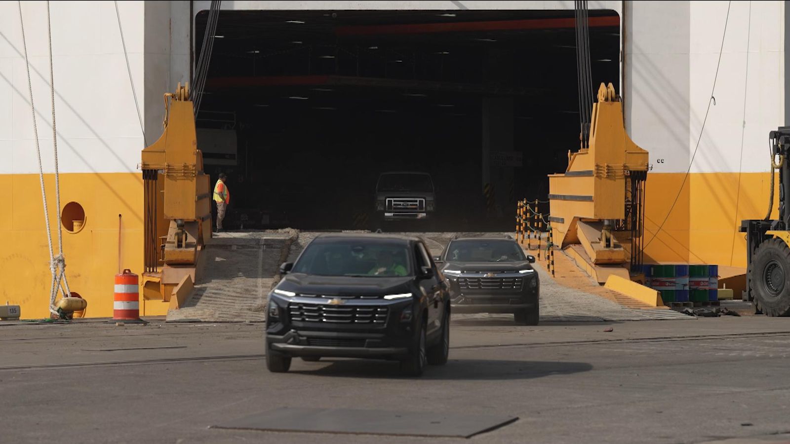 How a port in Baltimore is dealing with Donald Trump's tariffs | News ...