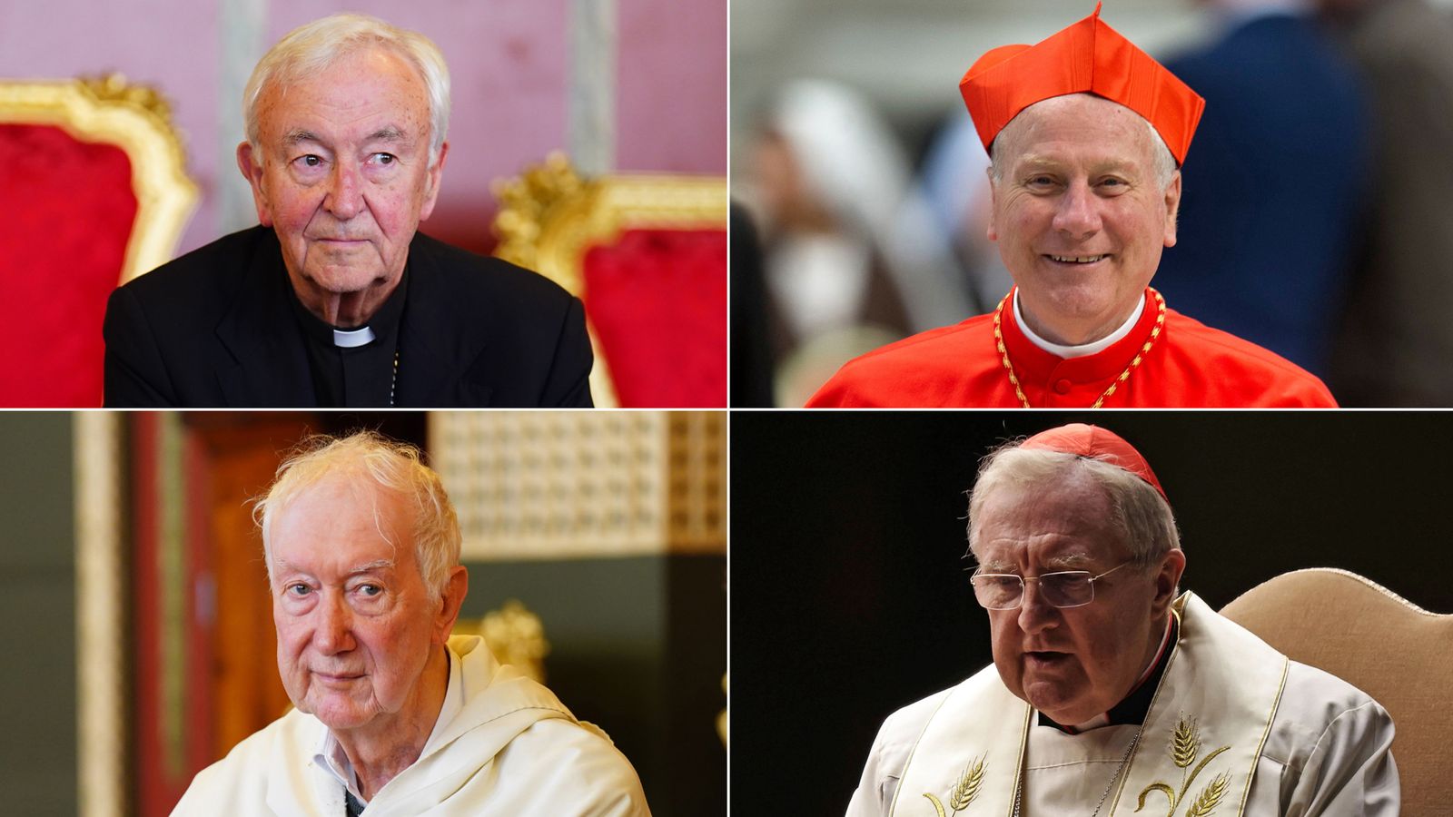 Who are the four British cardinals who will help choose the next pope ...