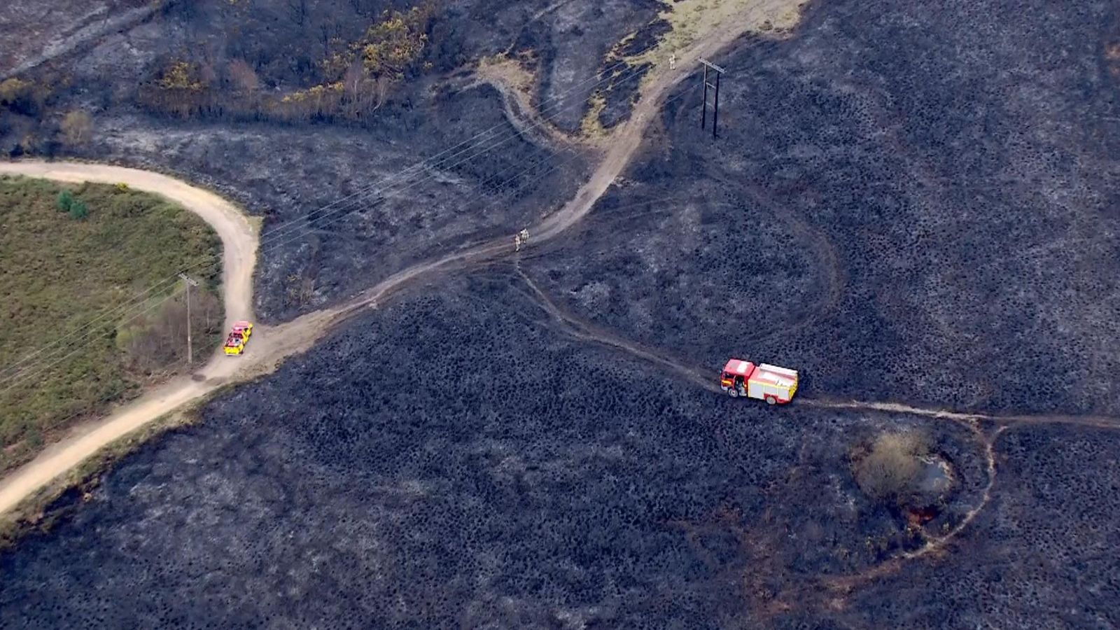 Galloway forest blaze 'under control' - but rescue boss warns 'we are ...