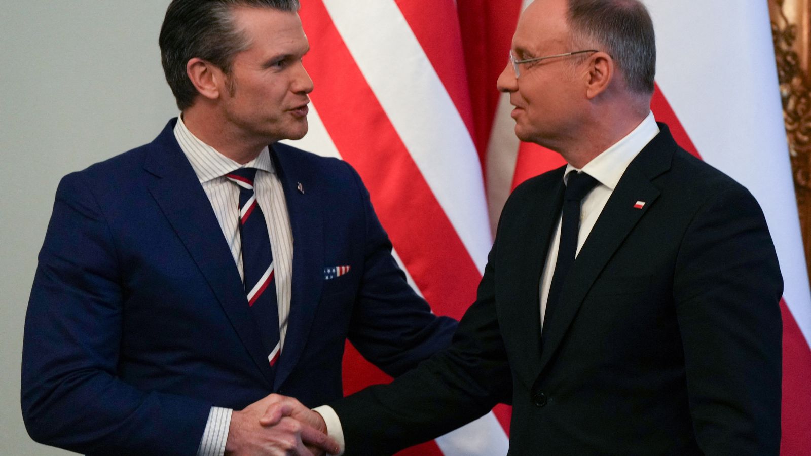 President Duda says Trump best chance for Ukraine peace - and urges allies to stay calm over ...