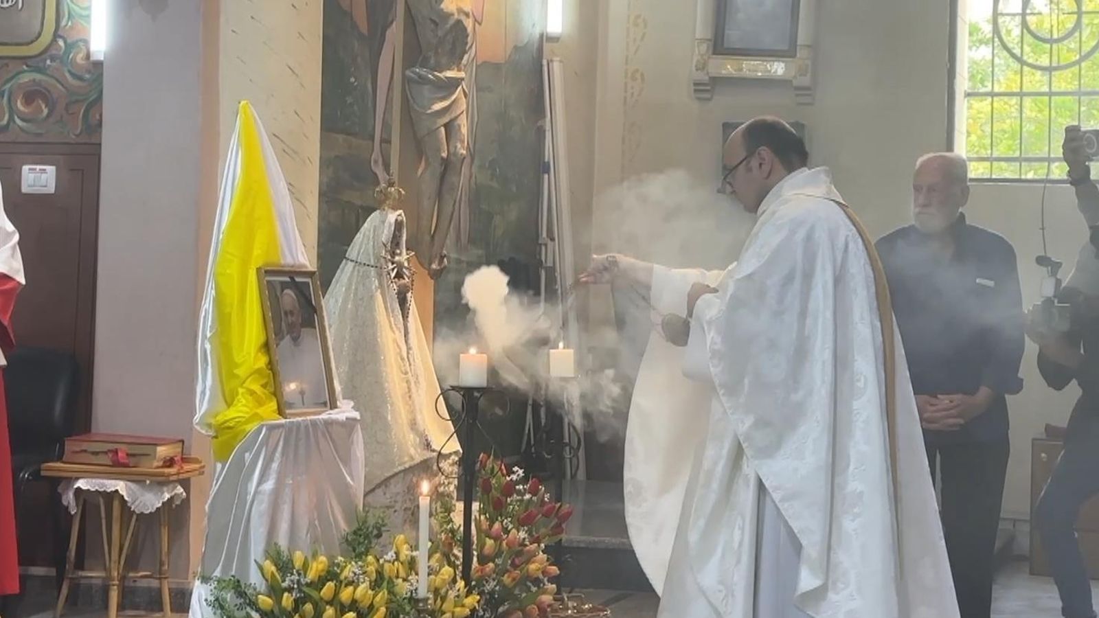 Pope Francis phoned Gaza's solely Catholic church 'day-after-day' - as ...