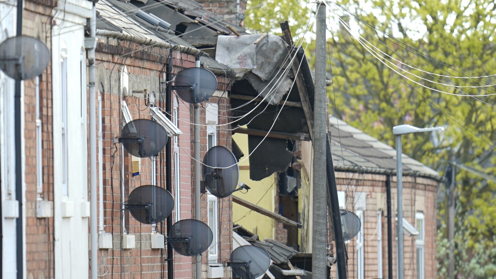 Major incident declared after gas explosion causes house collapse in ...