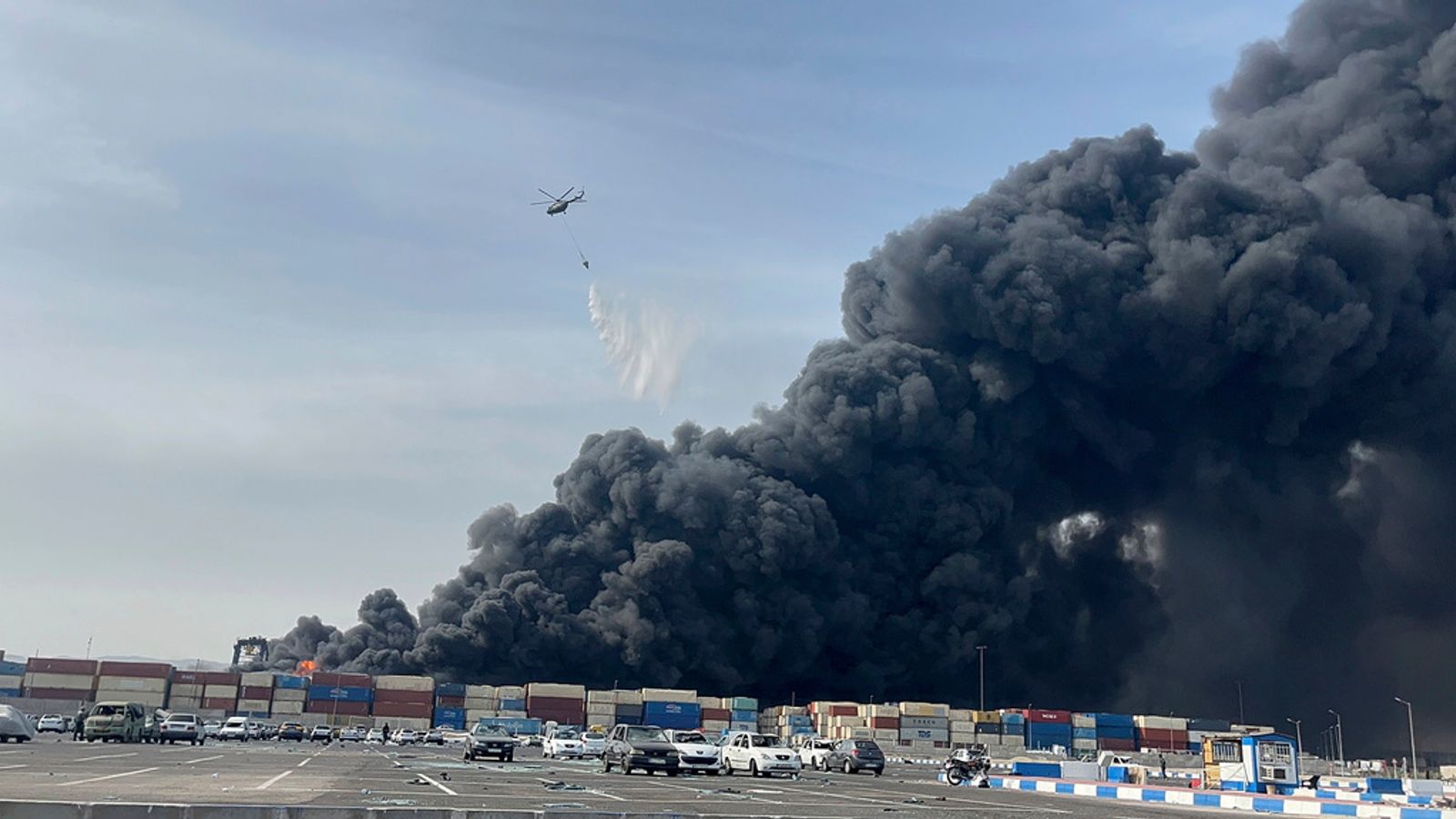 Eighteen dead and more than 700 injured after chemical explosion at Iran's largest port | World ...