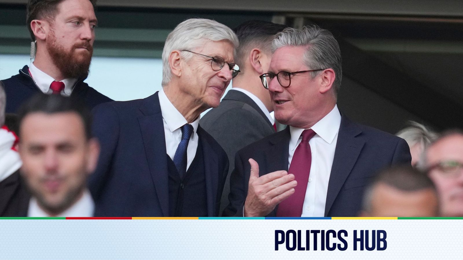 Politics latest: PM spotted chatting to proven winner at Arsenal game ...