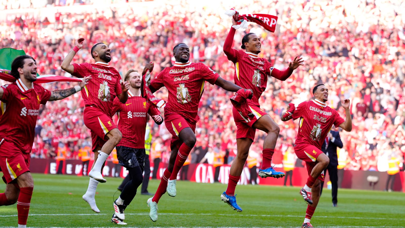 Premier League latest: Liverpool crowned champions - giving fans a ...