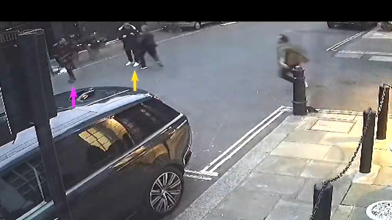 CCTV shows luxury watch thief mistakenly target pair of undercover ...