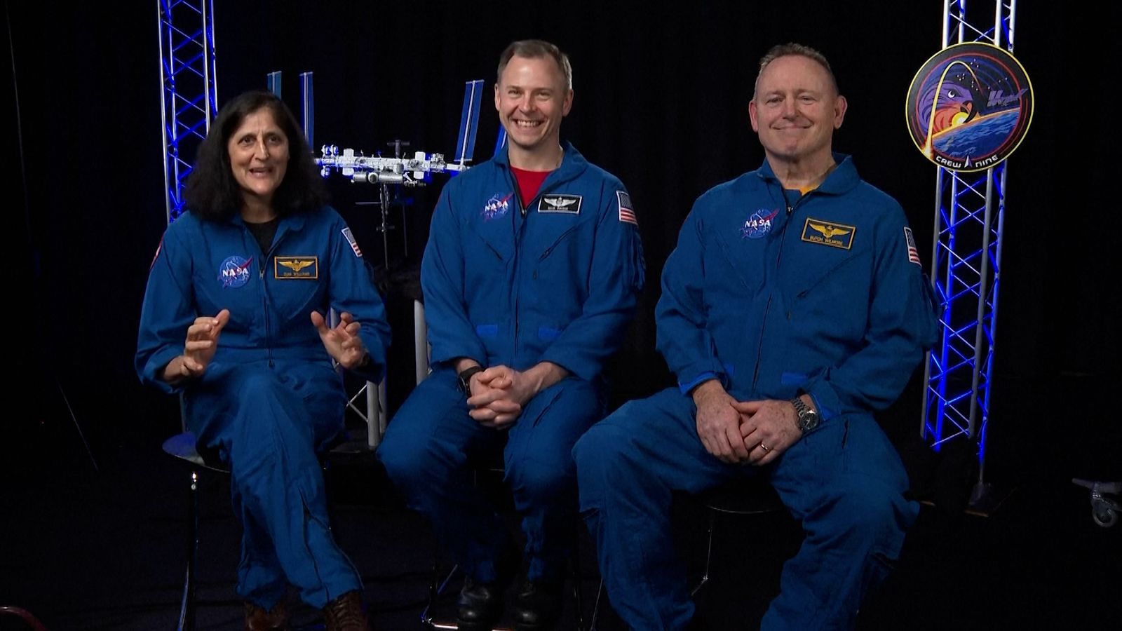 NASA astronauts speak about their time in space after being stuck for ...