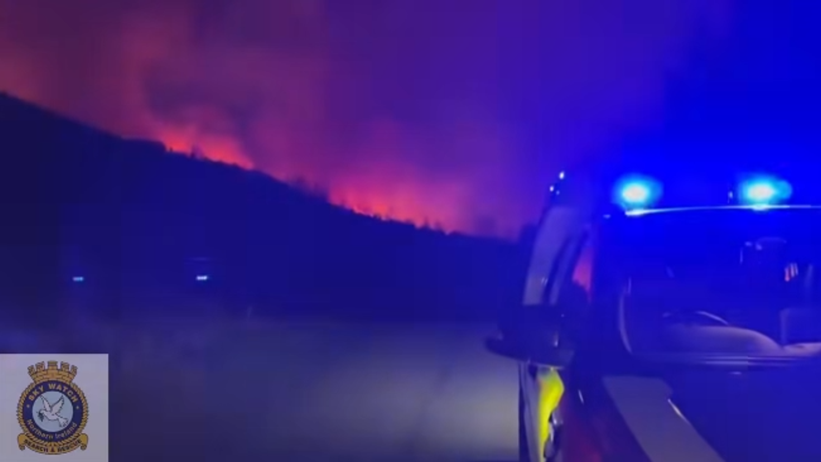 Man arrested over wildfire that triggered 'major incident' in Northern ...