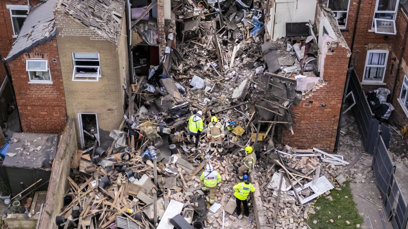 Man arrested on suspicion of murder after house explosion in ...