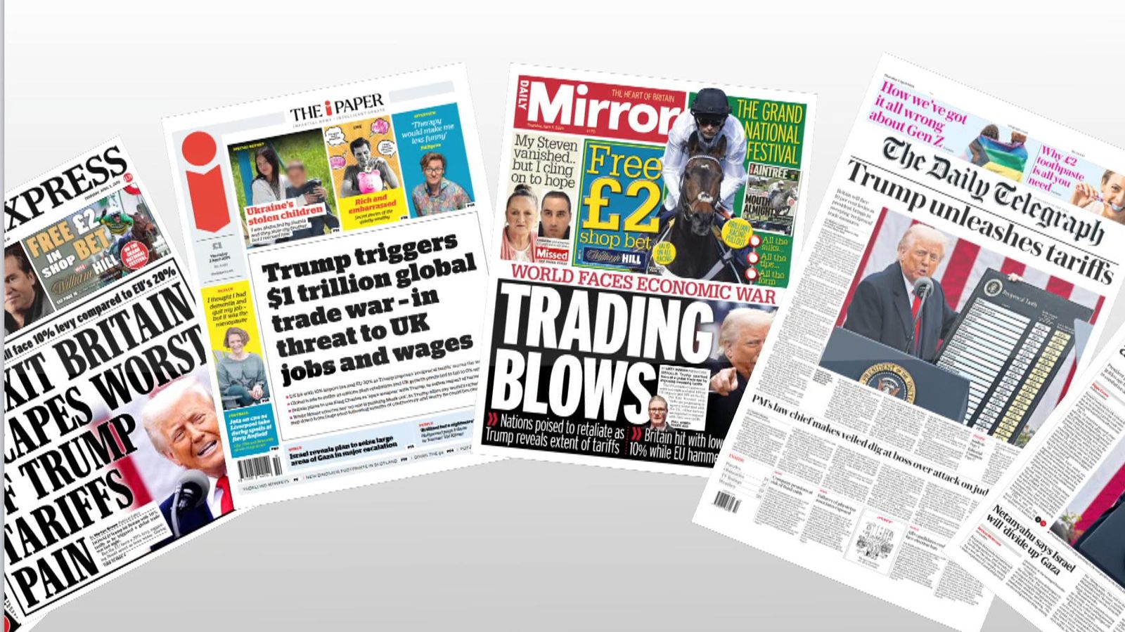 Thursday's national newspaper front pages | UK News | Sky News