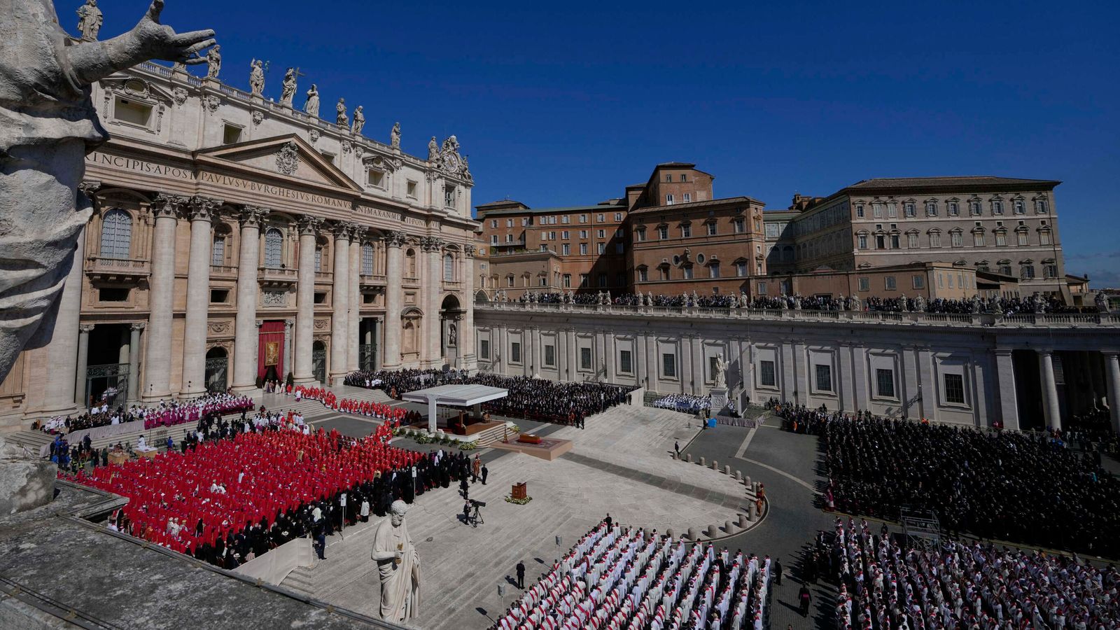 The Pope's funeral: In pictures | World News | Sky News