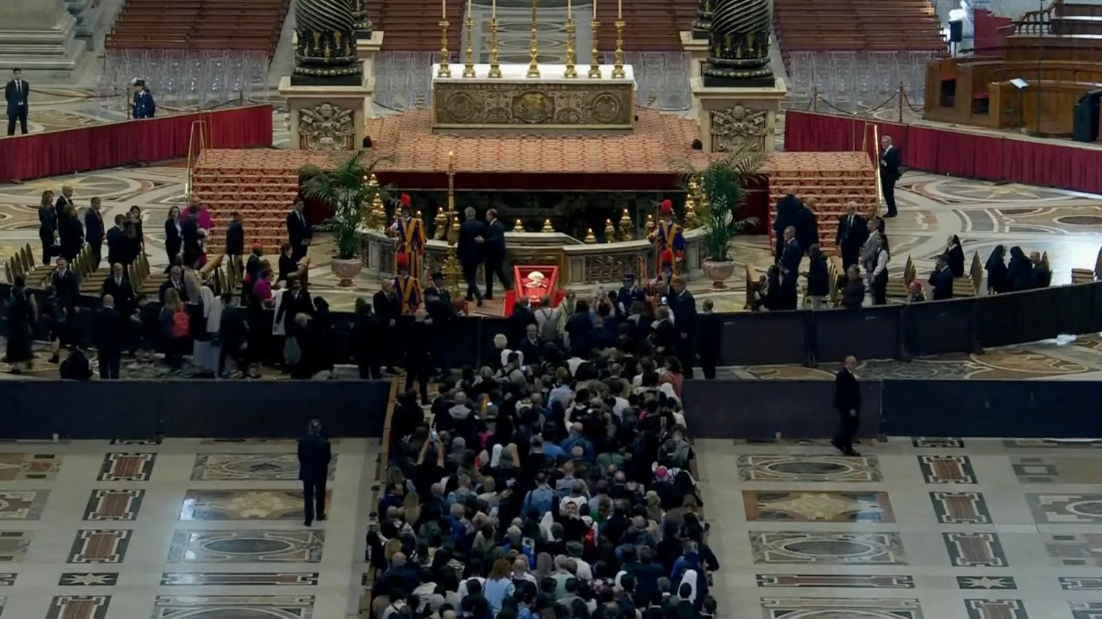 Watch live as Pope Francis lies in state | News UK Video News | Sky News
