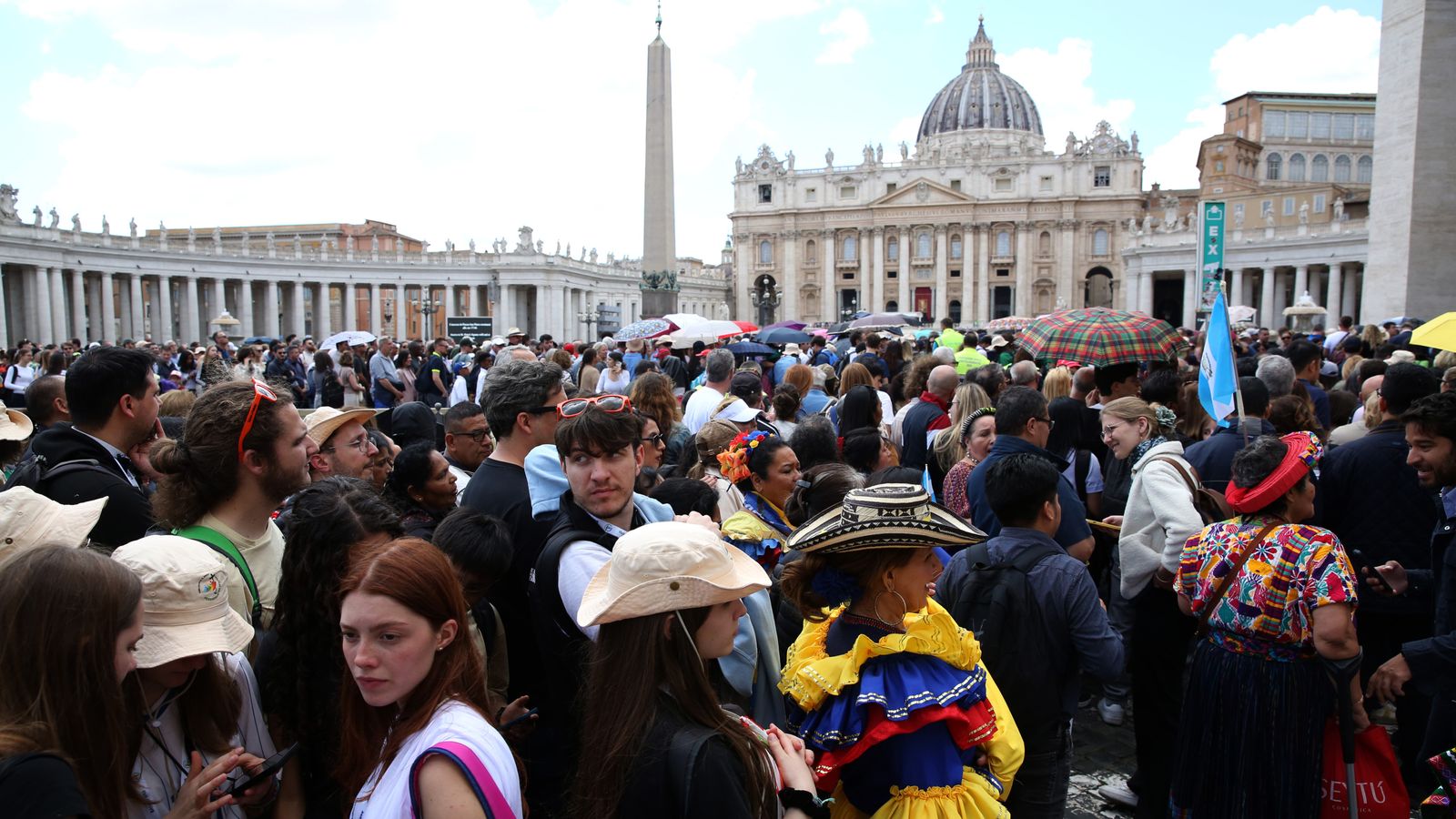 Fighter jets, a naval destroyer and guns on show: 'Unprecedented' security operation for Pope's ...