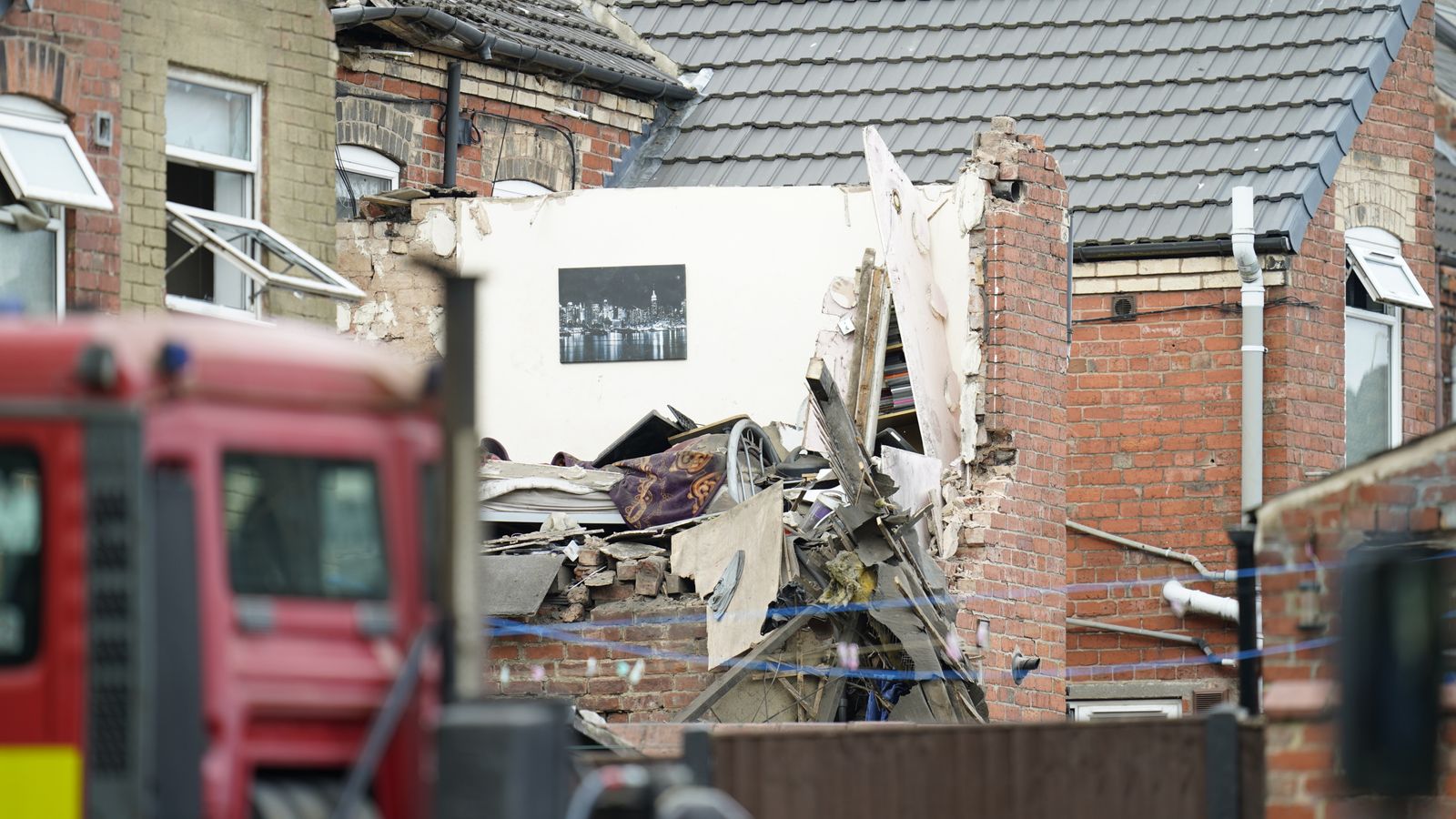 Major incident declared after gas explosion causes house collapse in ...