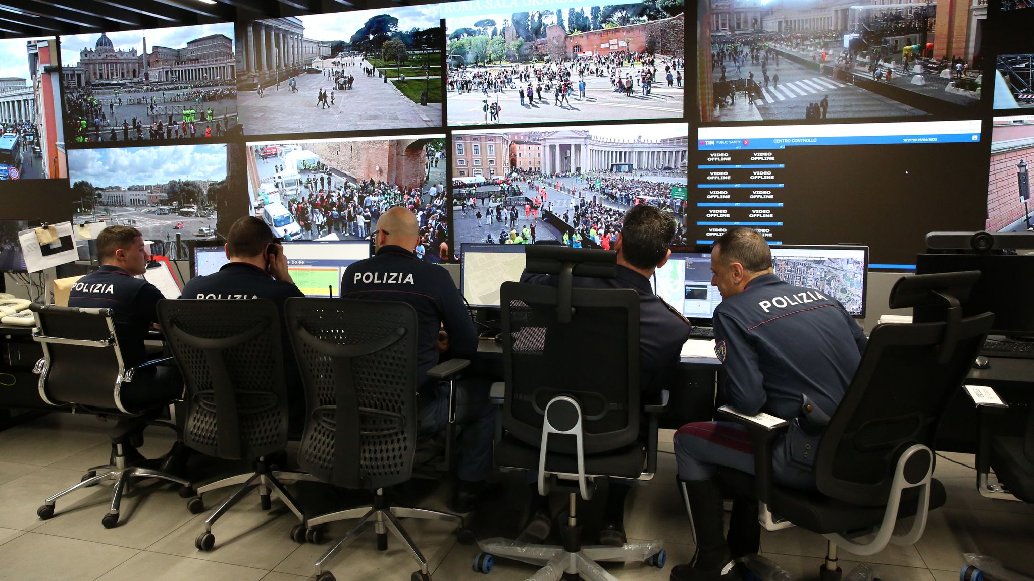 Fighter jets, a naval destroyer and guns on show: 'Unprecedented' security operation for Pope's ...