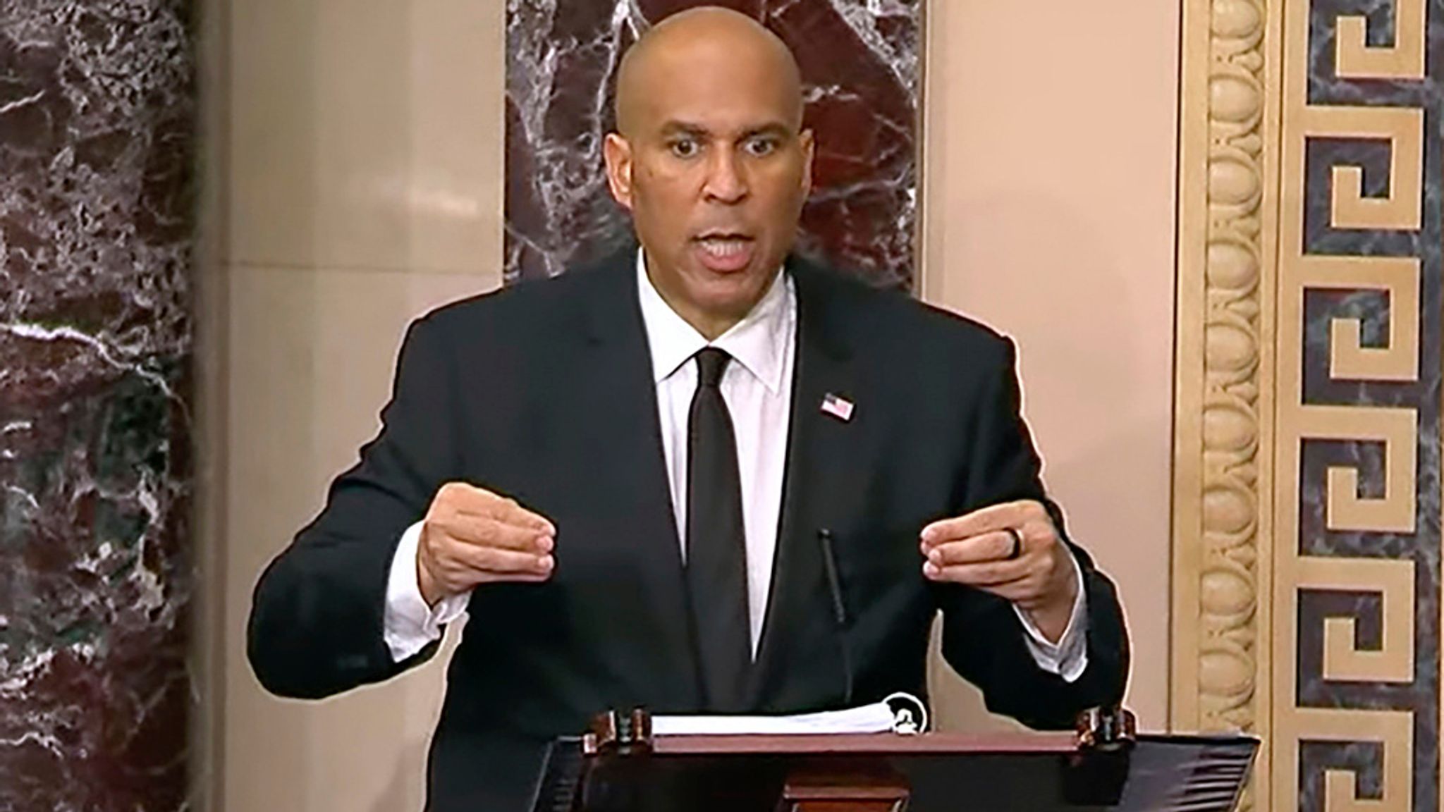 Who is Cory Booker? The Democrat who broke record for longest Senate ...