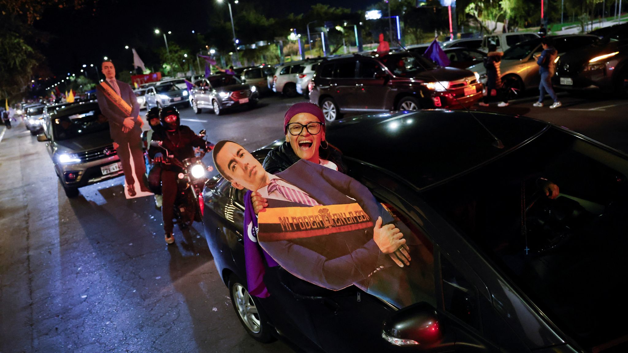 Daniel Noboa: Ecuador re-elects president with controversial approach to tackling gang crime ...