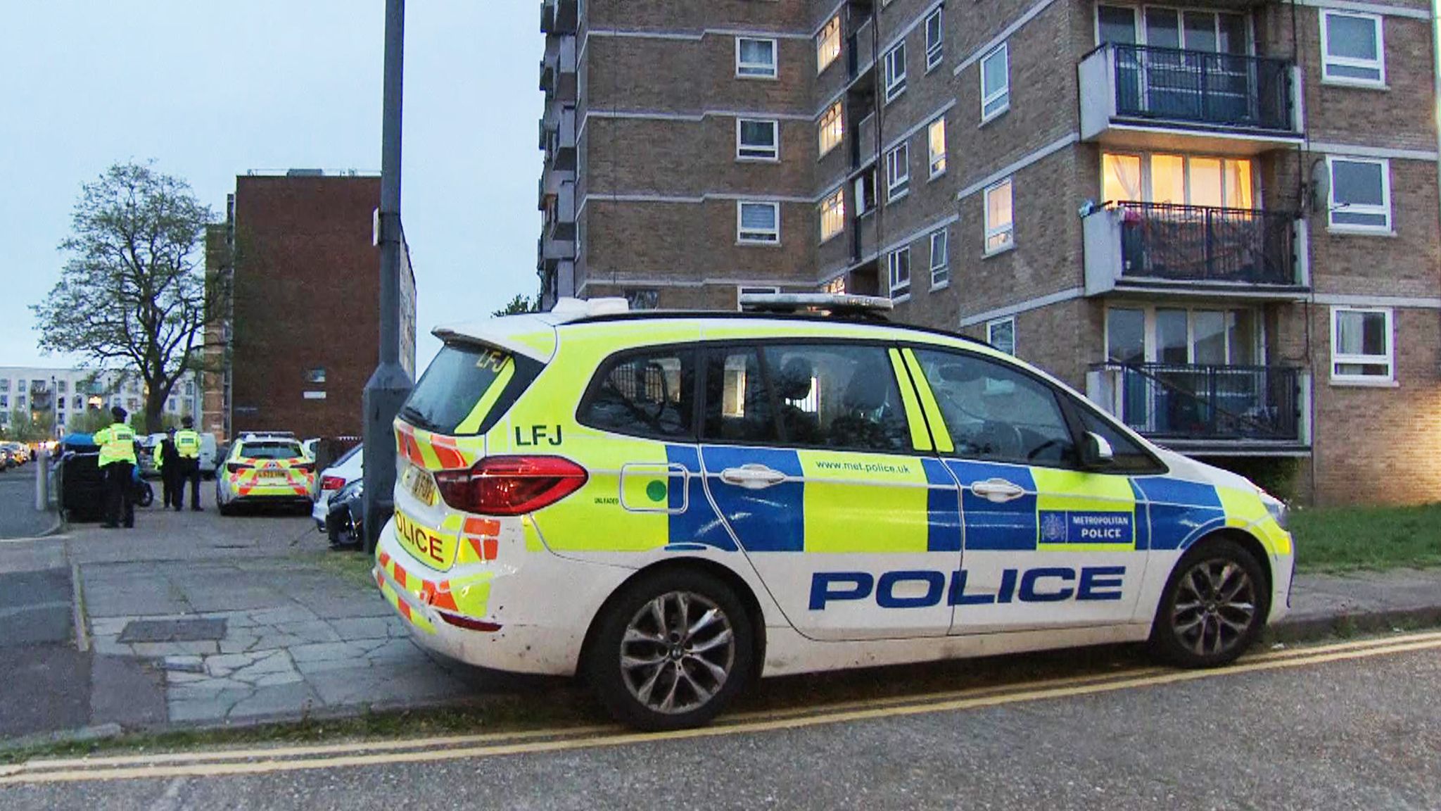 Woman stabbed to death in Enfield, north London | UK News | Sky News