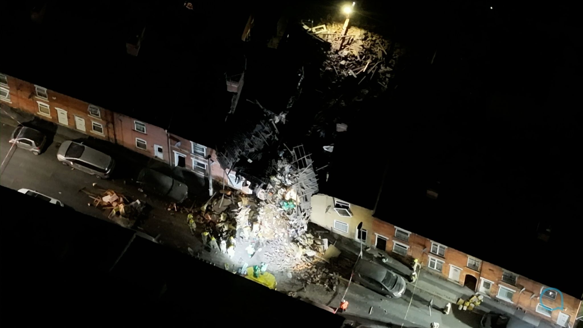 Man found dead following explosion and house collapse in Worksop | UK ...