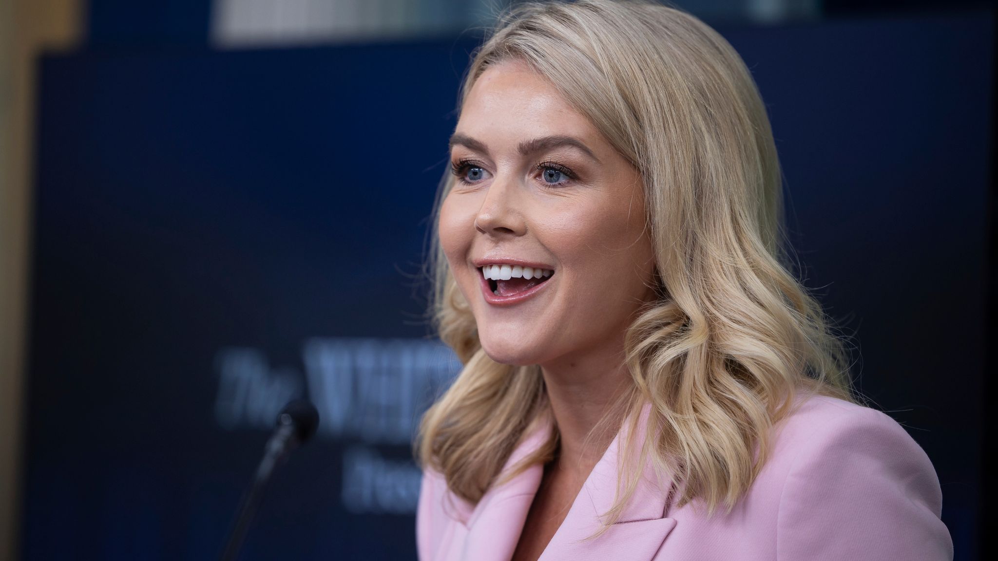 UK-US trade talks 'moving in a very positive way', says White House spokesperson Karoline ...